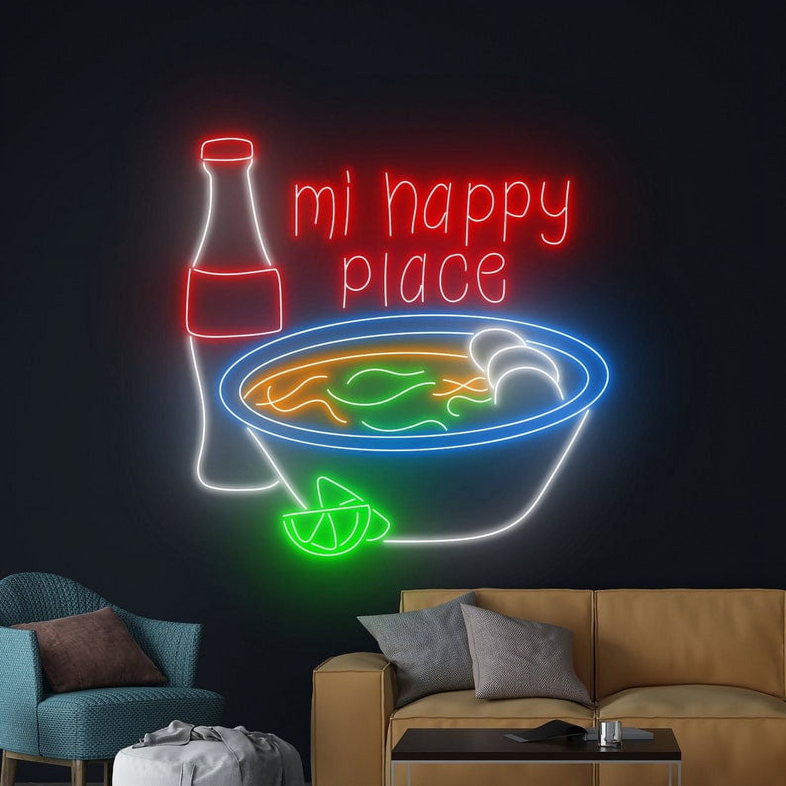 Handmadetneonsign Pozole Mexico Neon Sign, Pozole Mexico Led Wall Art ...