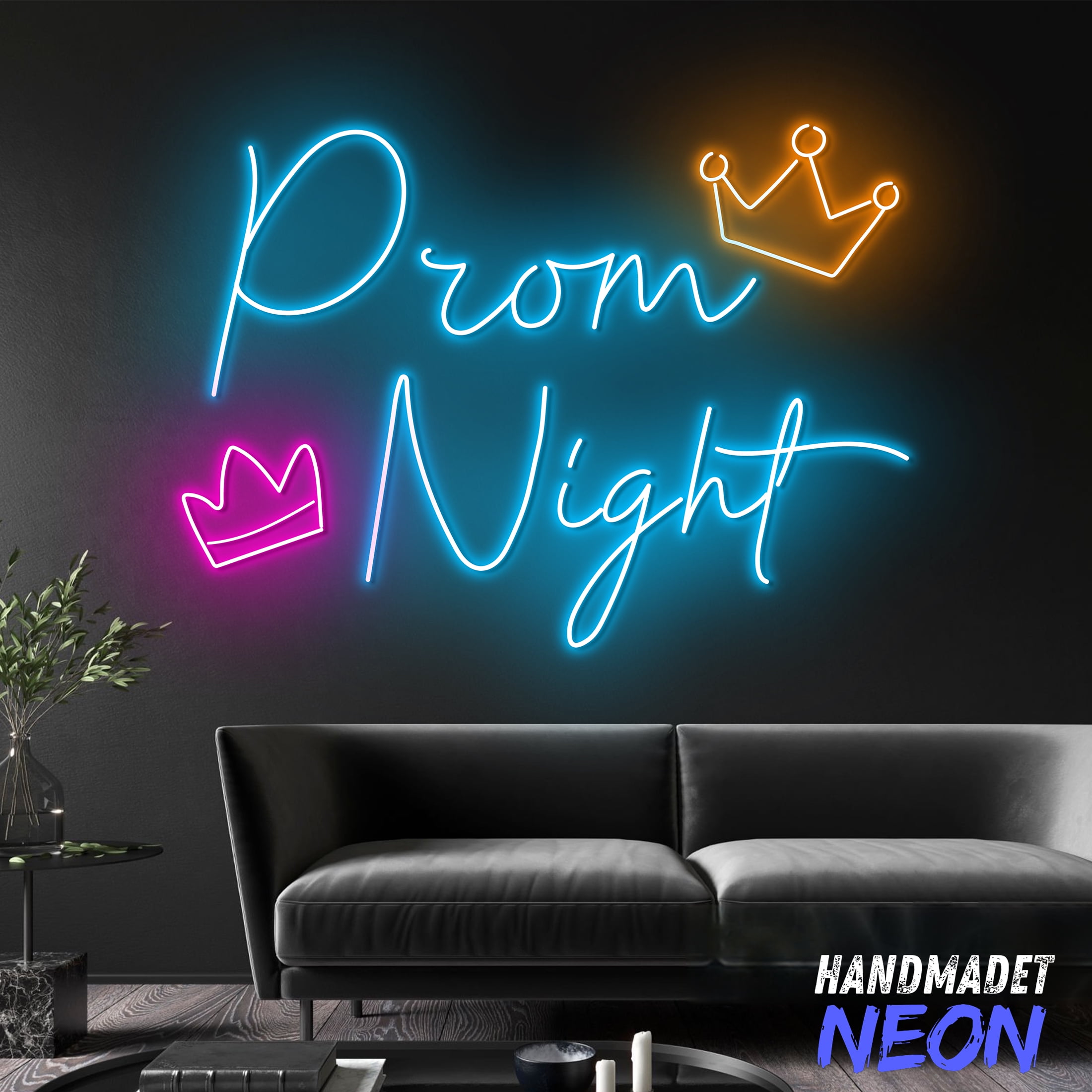 Handmadetneonsign Prom Night, Aesthetic Led Wall Light For High School ...