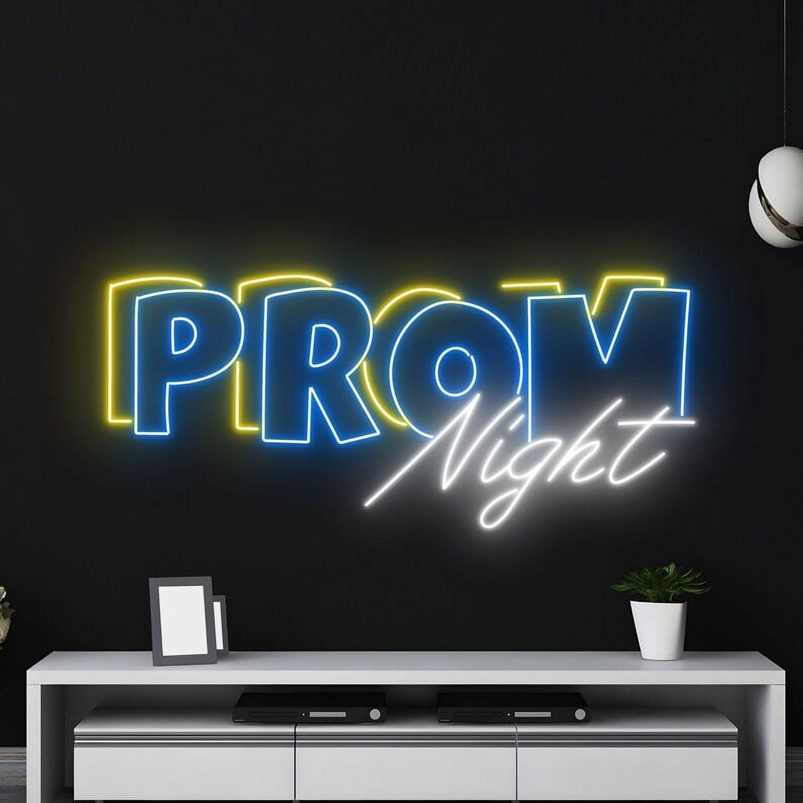 Handmadetneonsign Prom Night Neon Sign, Prom Wall Art Decor, Bar Club ...