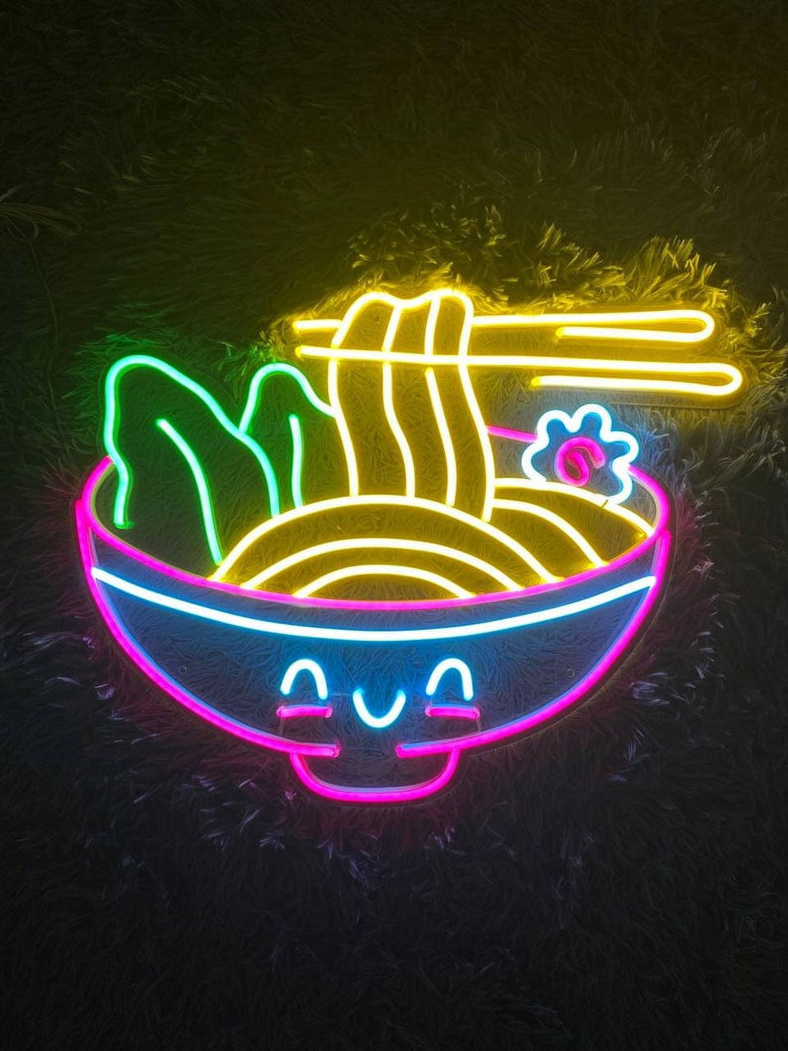 Handmadetneonsign Ramen Led Sign, Japanese Ramen Led Sign, Wall Decor ...