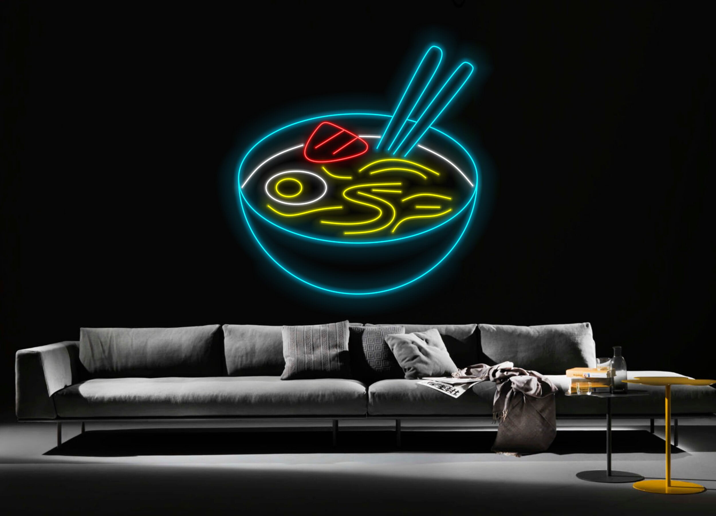 Handmadetneonsign Ramen Neon Sign, Ramen Japanese Noodles Neon Sign ...