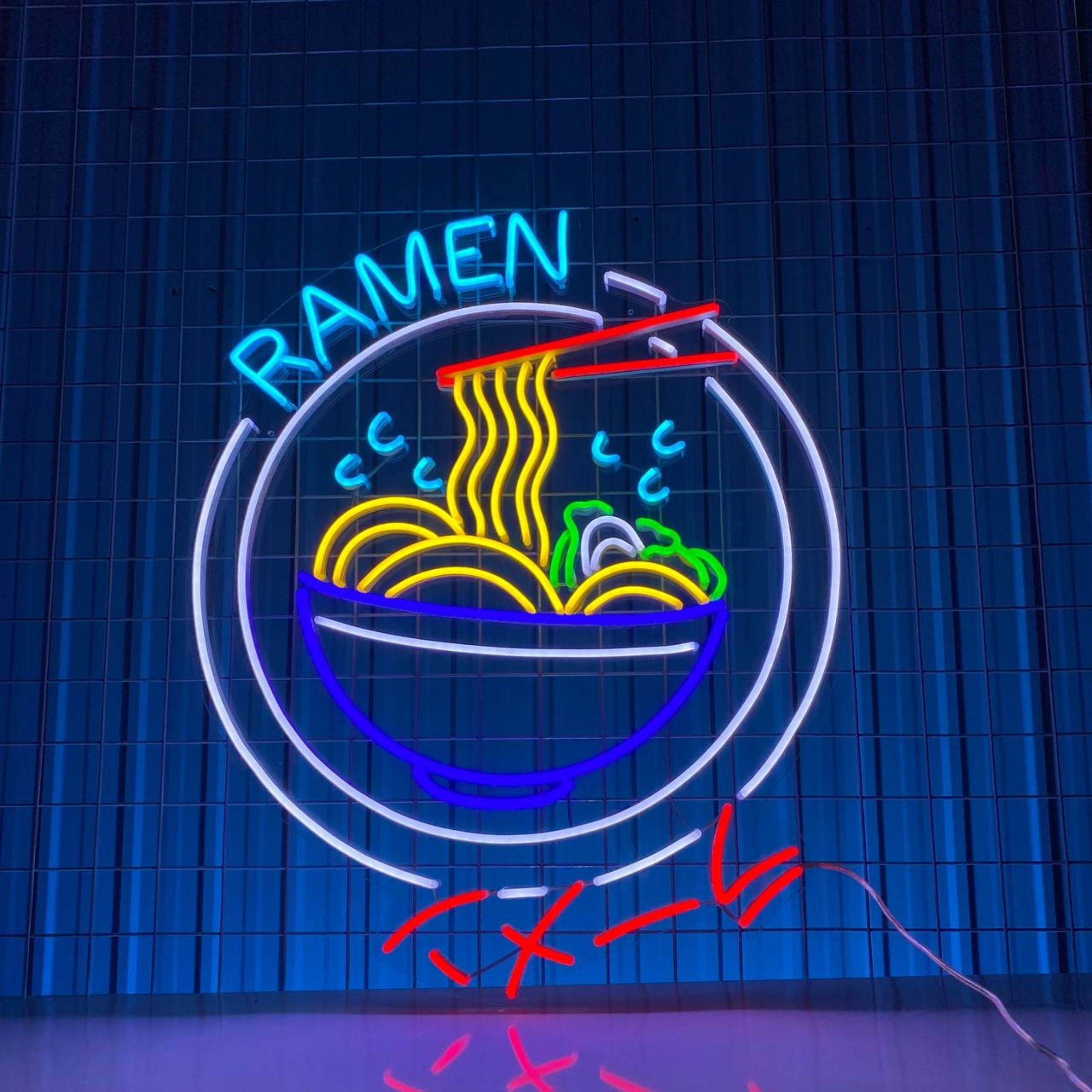 Handmadetneonsign Ramen Neon Sign, Ramen Open Store Wall Art Decor ...