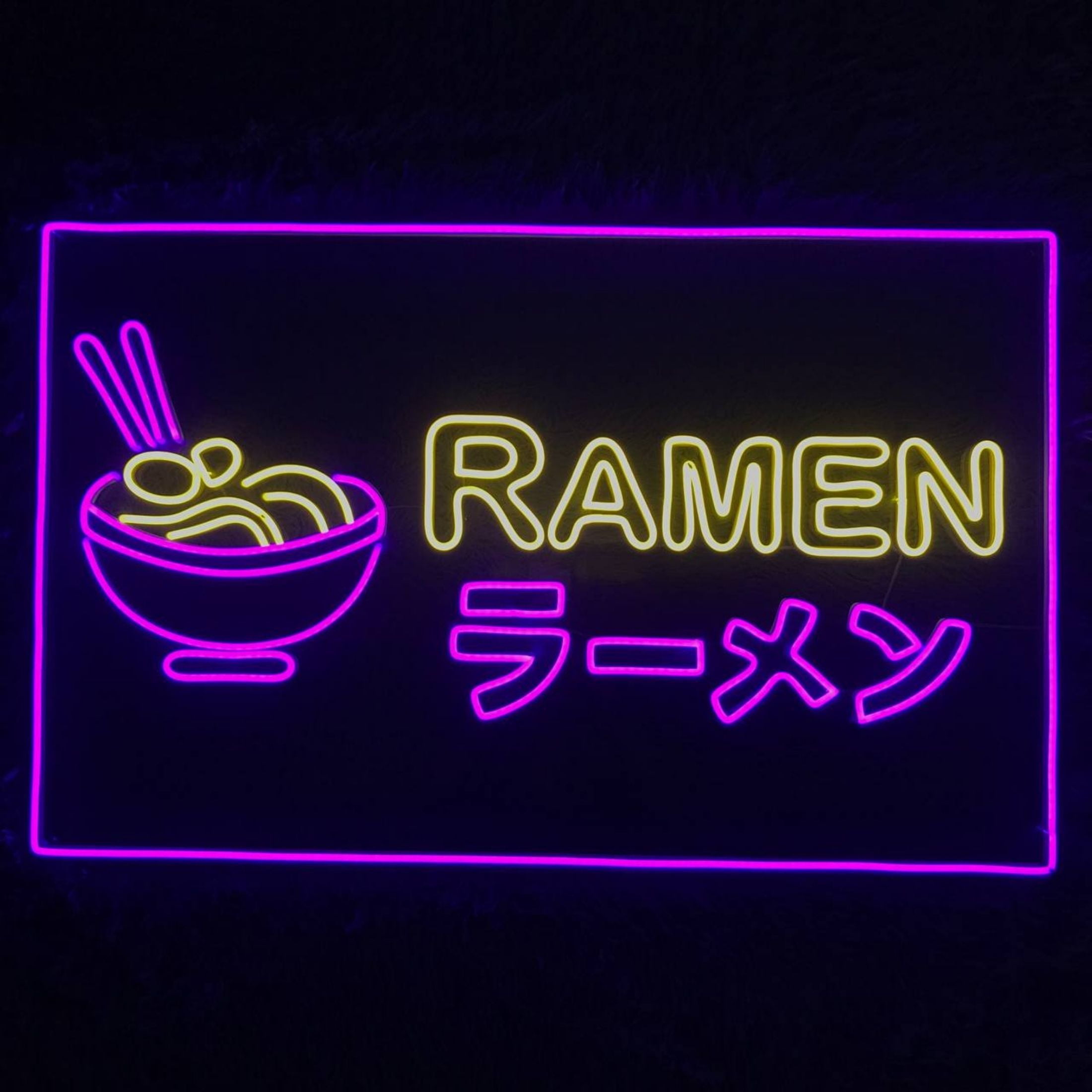 Handmadetneonsign Ramen Neon Sign, Ramen Restaurant Wall Art Decor ...