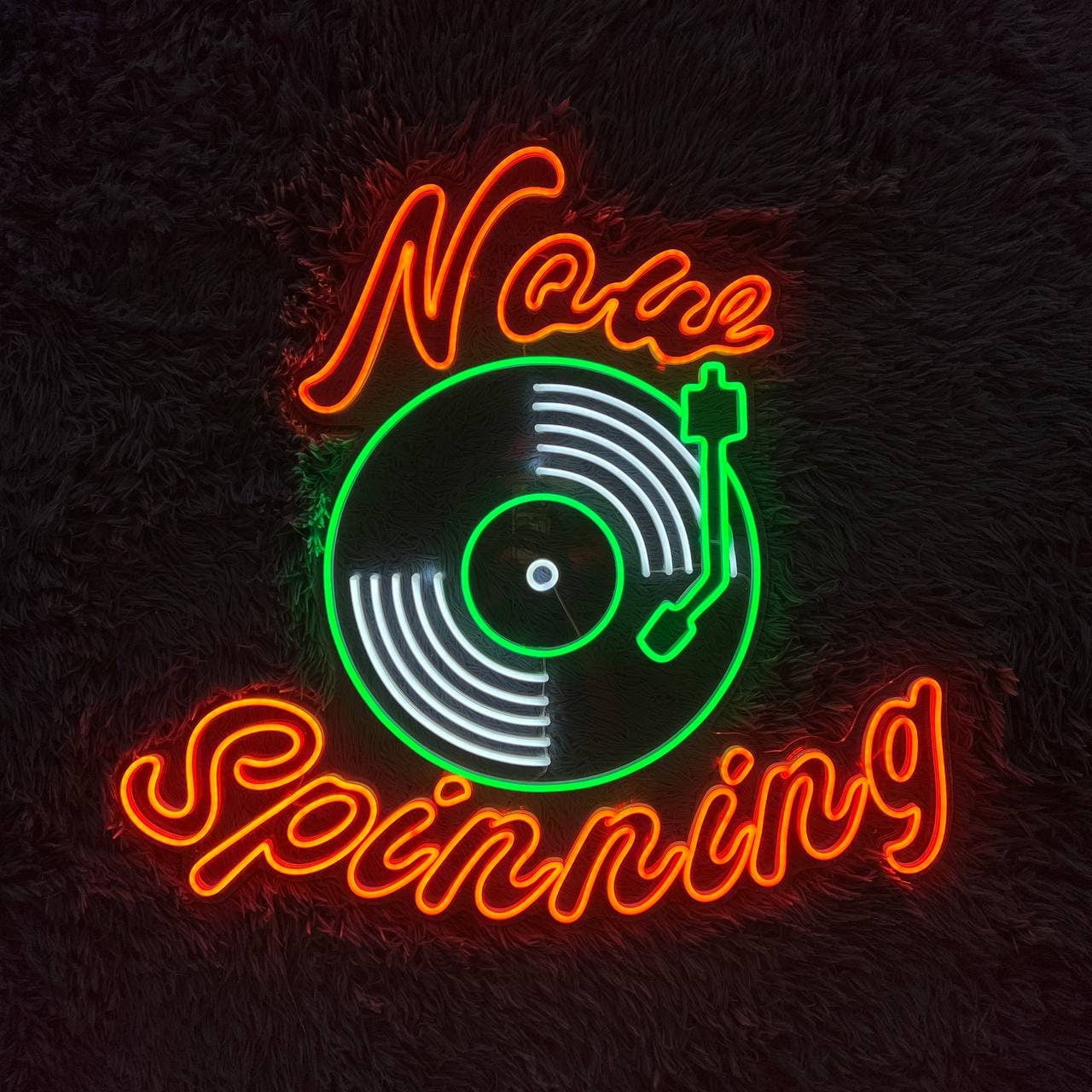Handmadetneonsign Retro Record Player neon sign, Retro record player ...