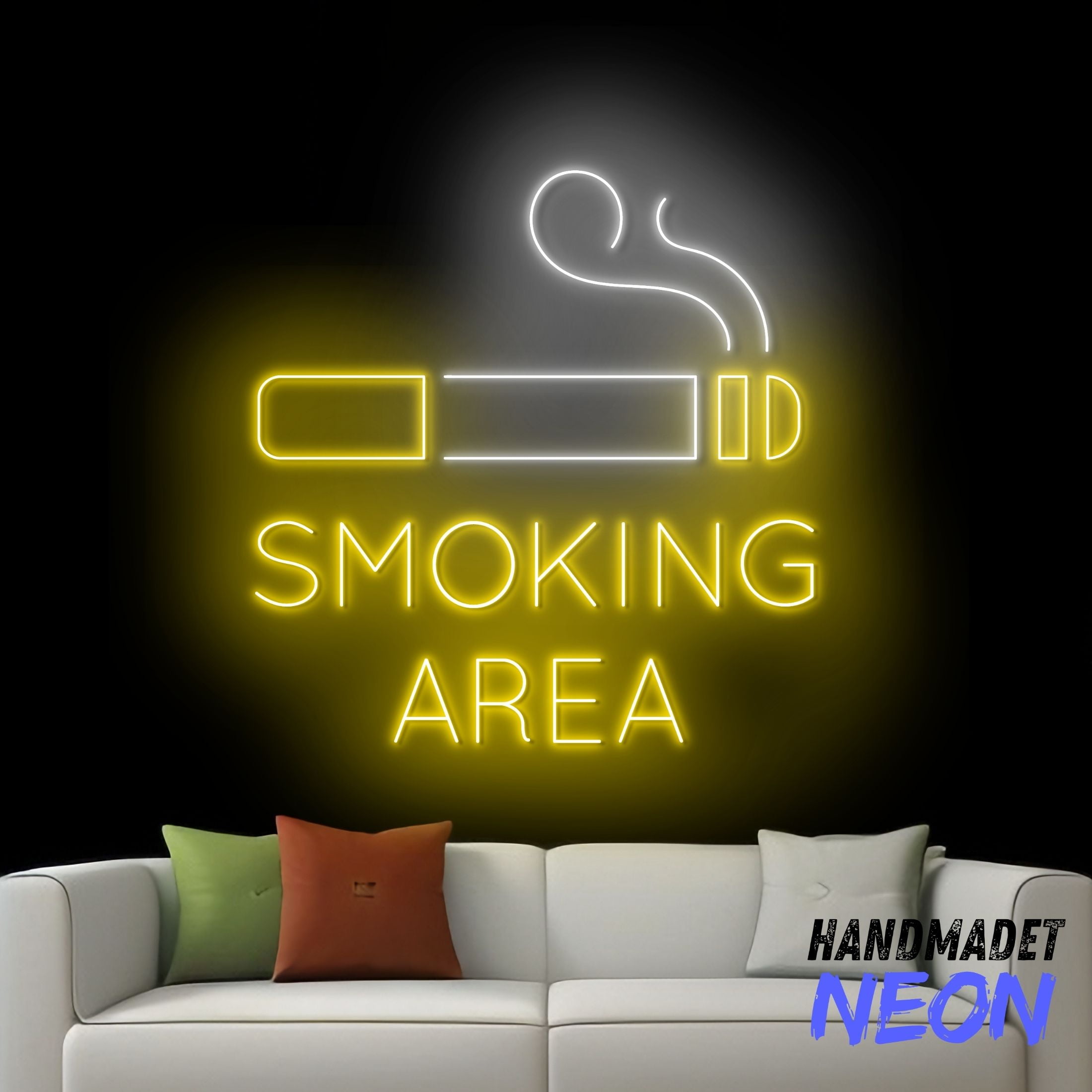 Handmadetneonsign Smoking Are Neon Sign, Smoke Led Sign, Cigars Neon ...