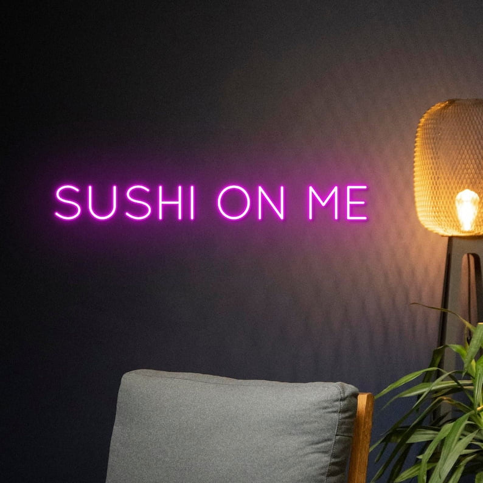 Handmadetneonsign Sushi On Me Neon Sign, Sushi On Me Led Sign, Sushi ...