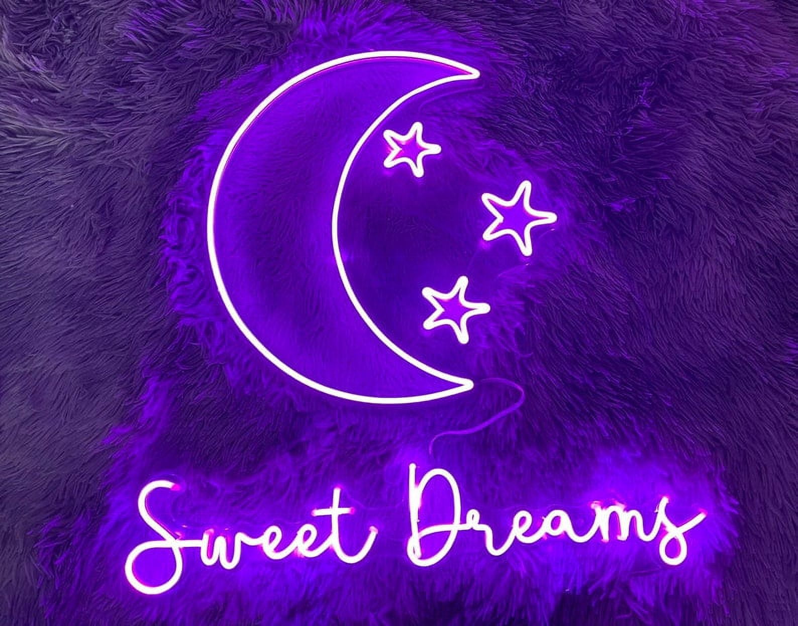 Handmadetneonsign Sweet dreams Led Sign, Sweet dream Led Sign, Wall ...