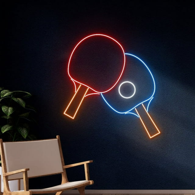 Handmadetneonsign Table Tennis Led Sign, Ping Pong Neon Sign, Table ... Handmadetneonsign Table Tennis Led Sign, Ping Pong Neon Sign, Table ...