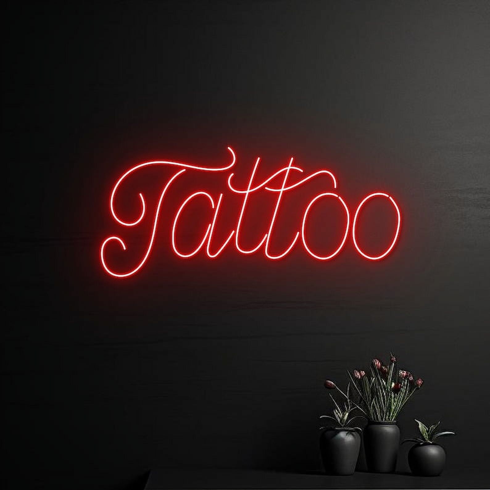 Handmadetneonsign Tattoo Neon Sign, Tattoo Salon LED Light, Tattoo Spa ...