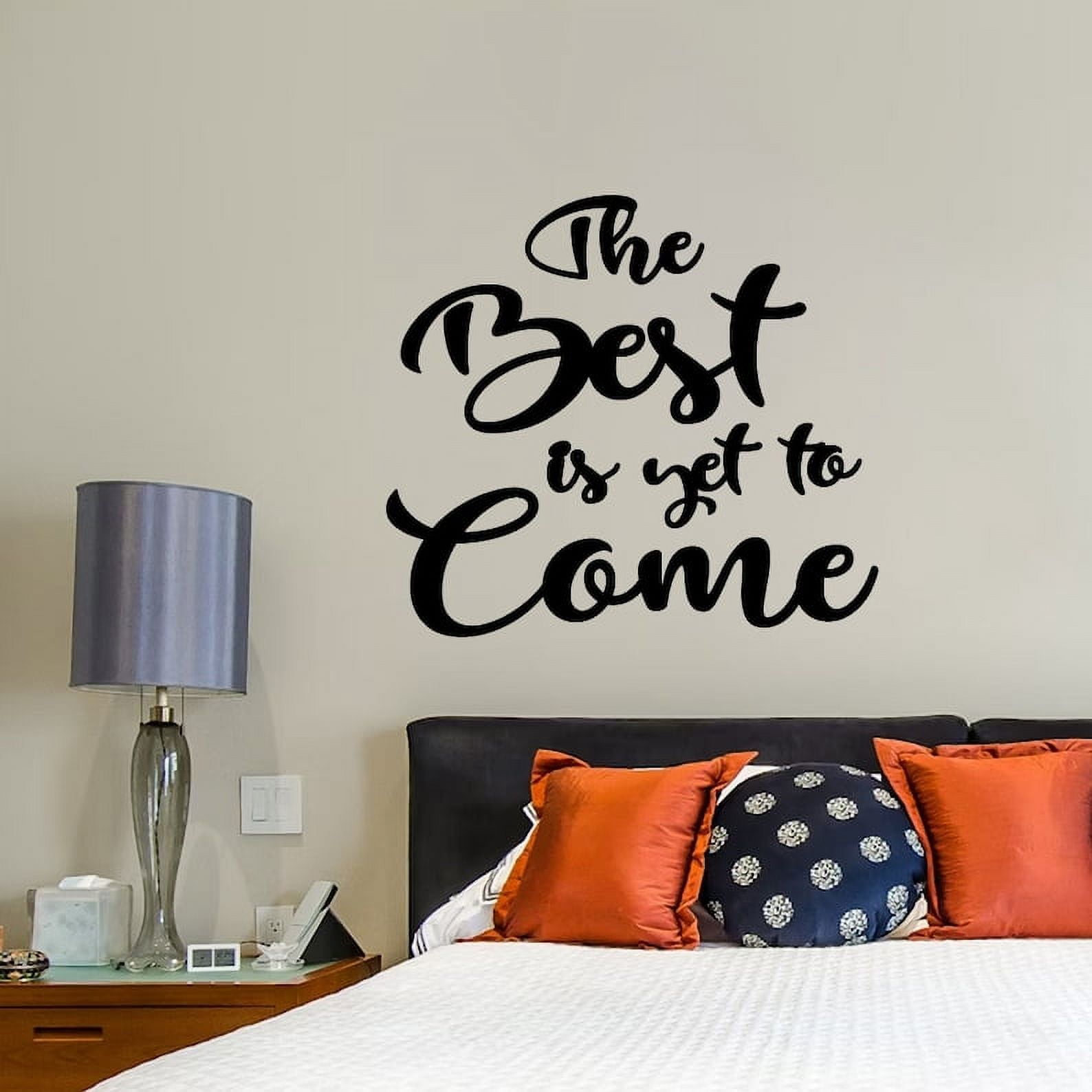 Handmadetneonsign The Best is Yet Words Metal Wall Art Light, Letters ...