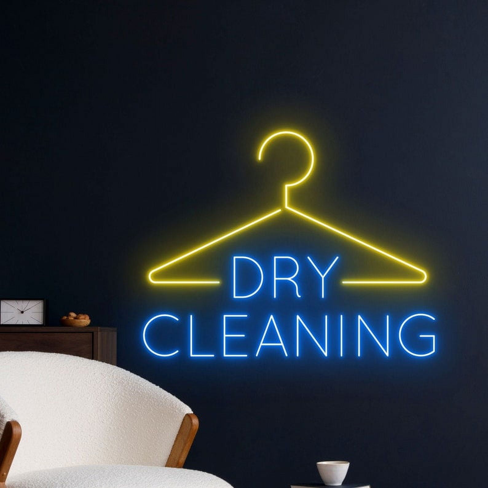 Handmadetneonsign Wardrobe Hanger Neon Sign, Wardrobe Hanger Neon Art ...