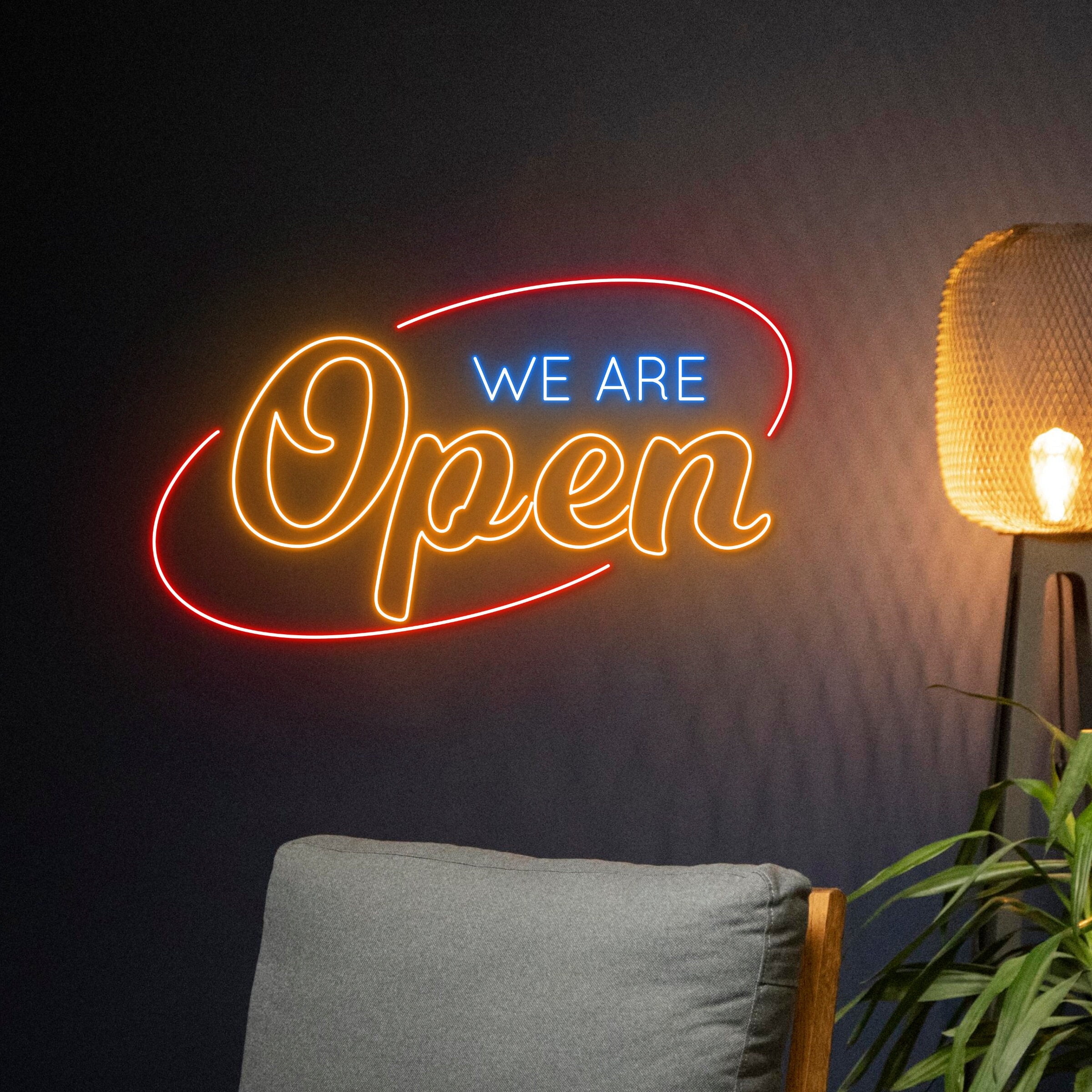 Handmadetneonsign We Are Open Led Sign, We Are Open Neon Sign, Open Led ...