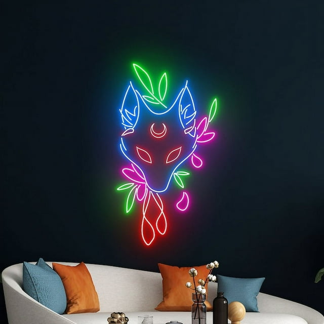 Handmadetneonsign Wolf Neon Light, Wolf Led Sign, Wolf Neon Sign, Wolf ...