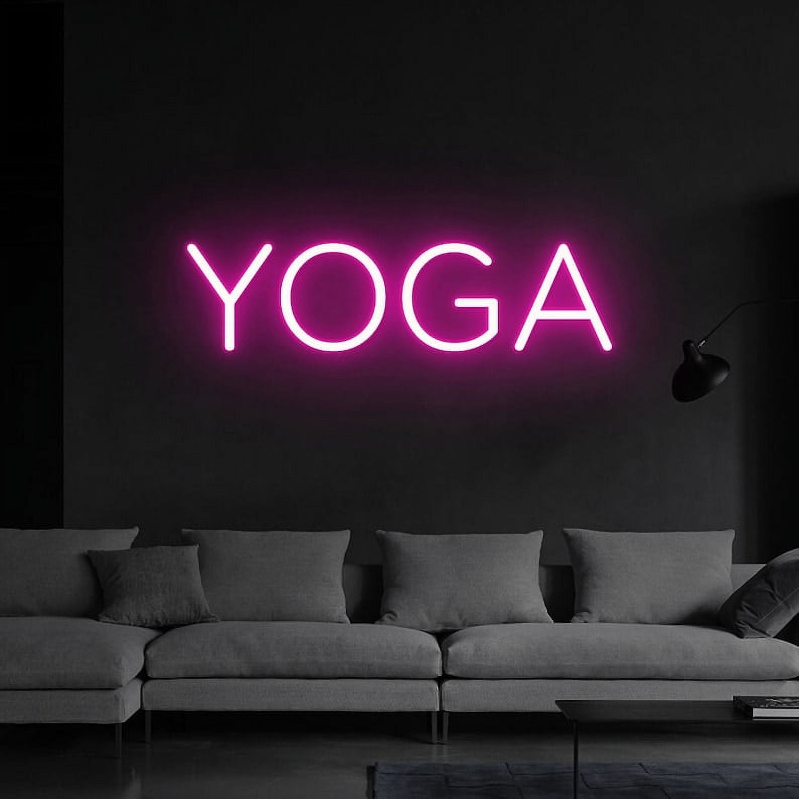 Handmadetneonsign Yoga Neon Sign, Yoga Led Sign, Yoga Led Lights, Gift ...
