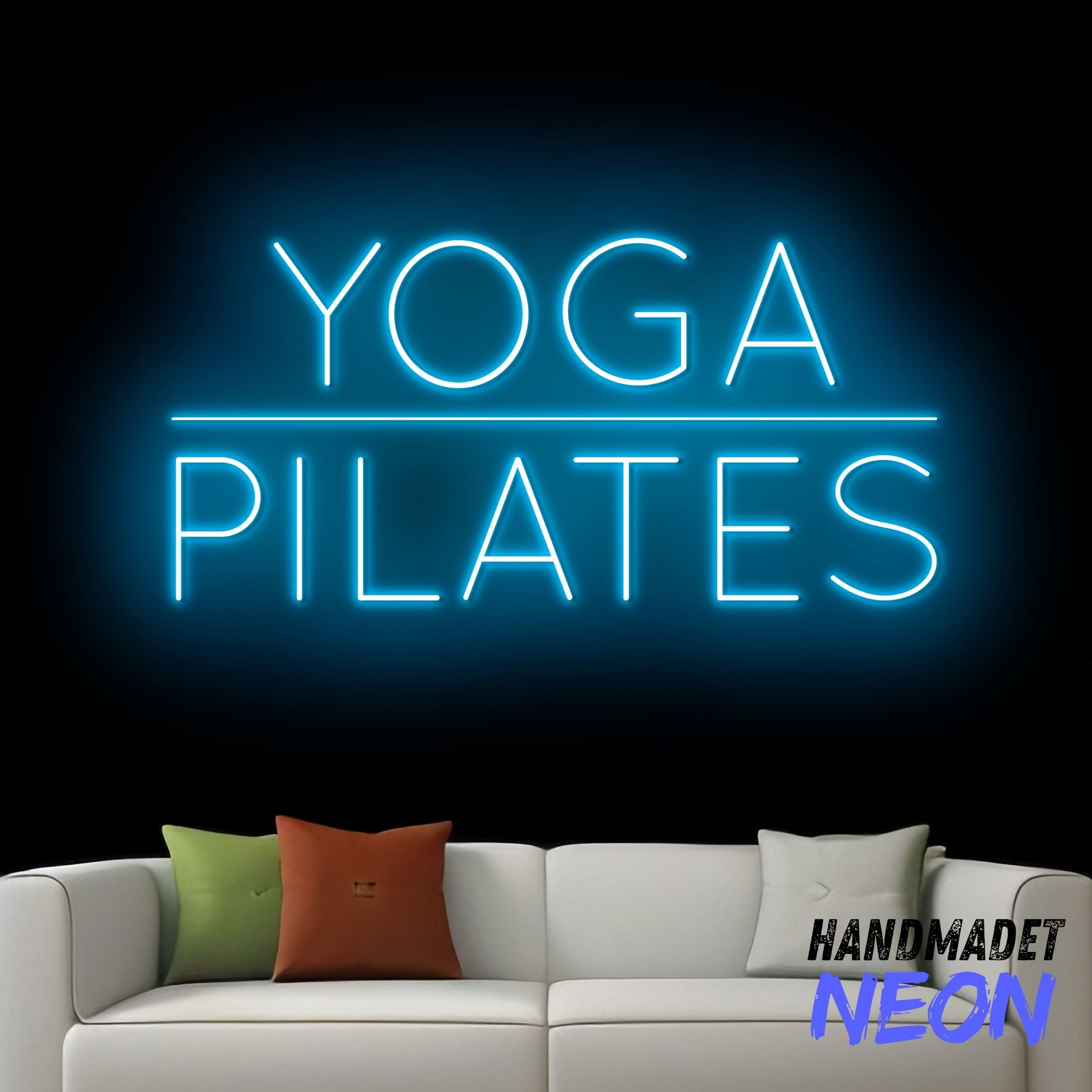 Handmadetneonsign Yoga Pilates Neon Sign, Yoga Studio Led Sign, Pilates ...