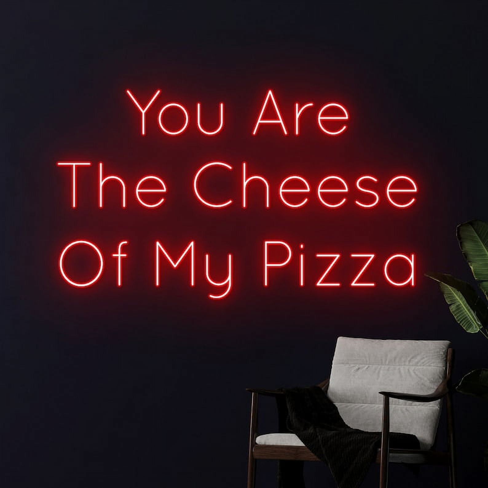 Handmadetneonsign You Are The Cheese Of My Pizza Led Sign, Pizza Neon ...