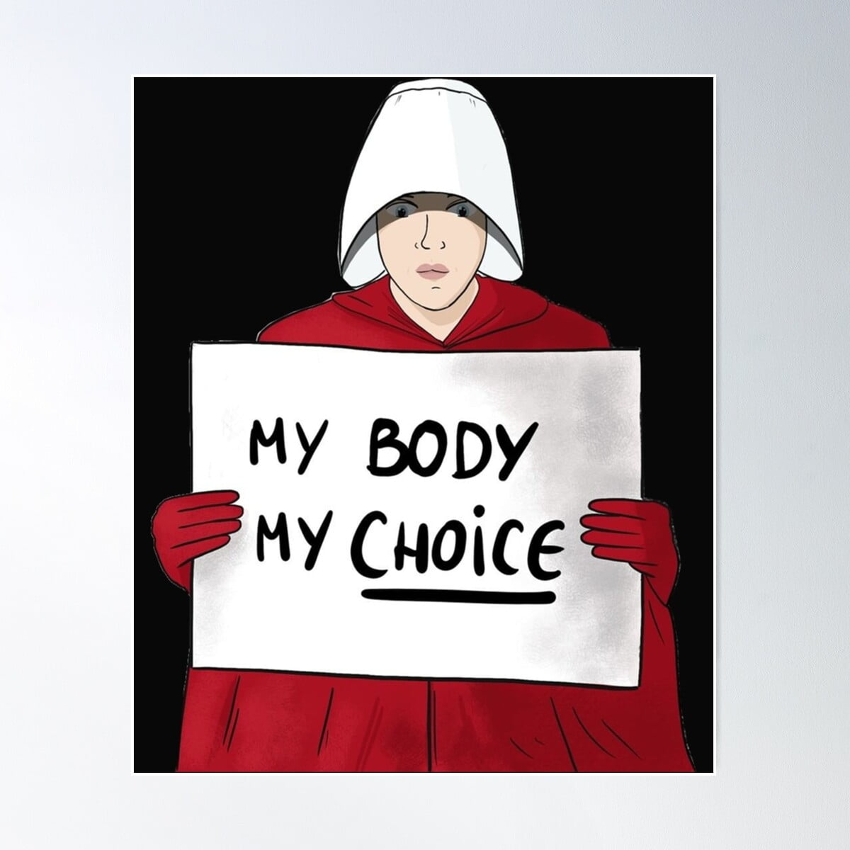 Handmaids Tale Poster Wall Art, Modern Wall Decor For Living Room ...