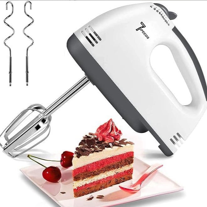 Handmixer Electric Handheld - 7 Speed Portable Kitchen Mixer Electric ...
