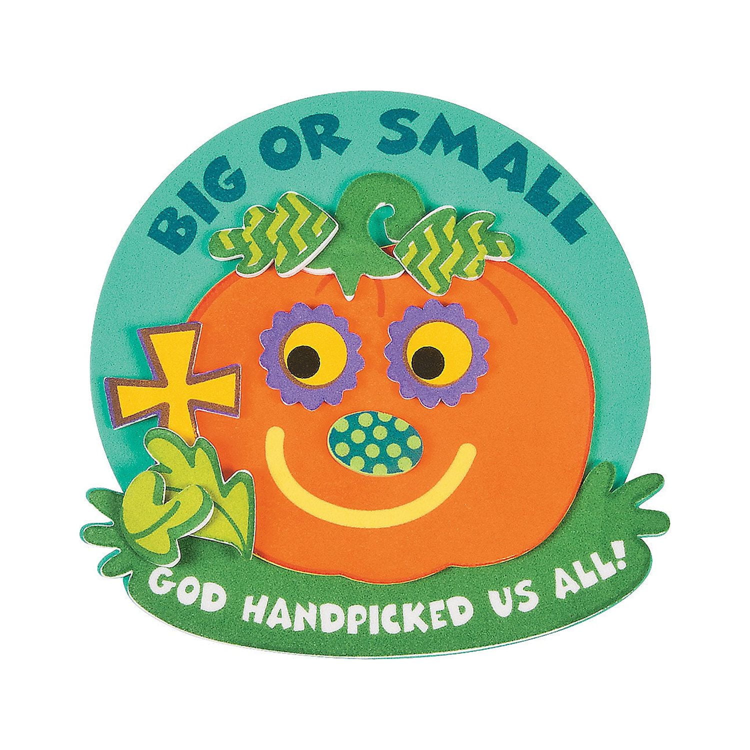 Handpicked By God Pumpkin Magnet Craft Kit, Makes 12, Craft Kits ...