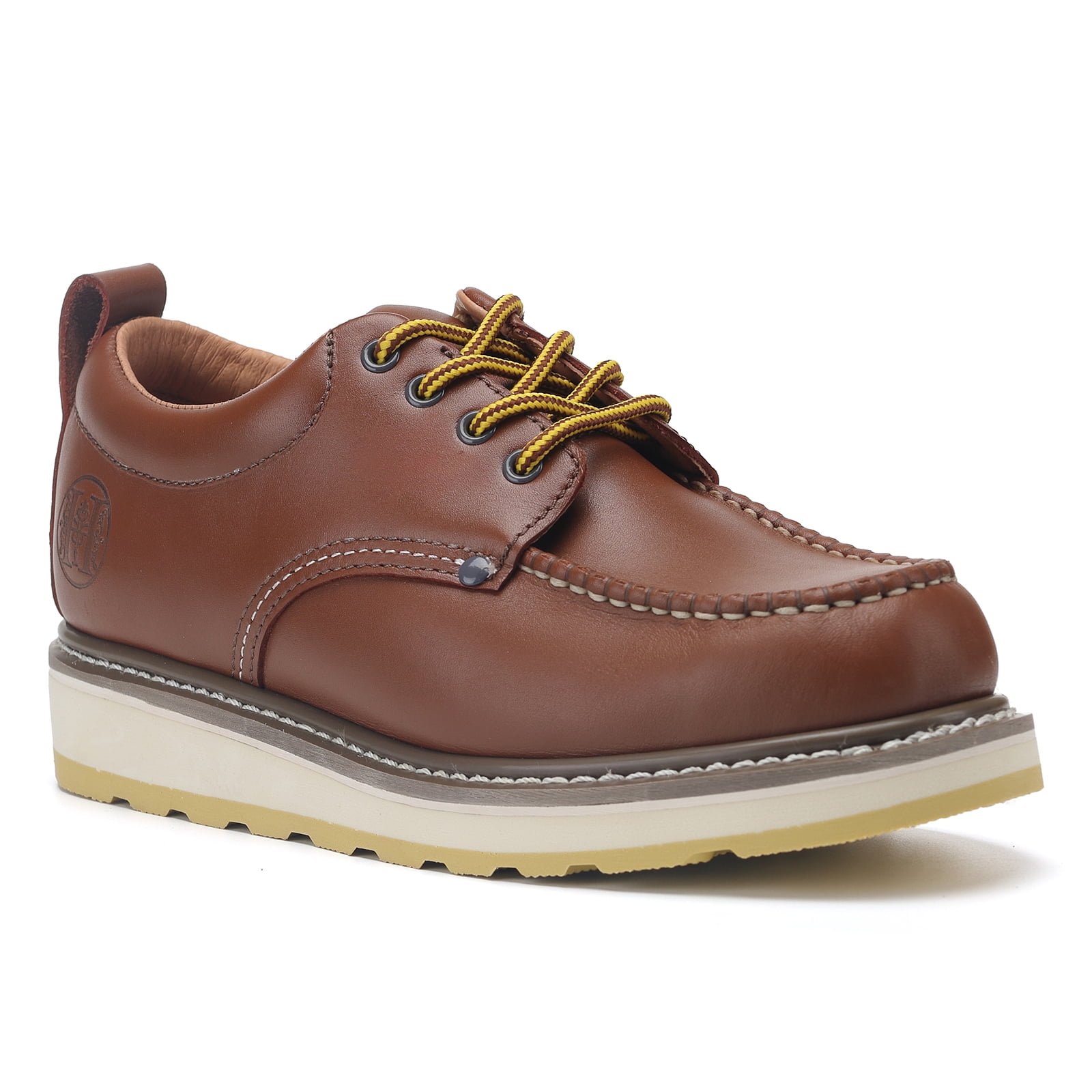 Handpoint Work Boots For Men Suretrack 4" Men's Soft Toe Leather Oxford ...