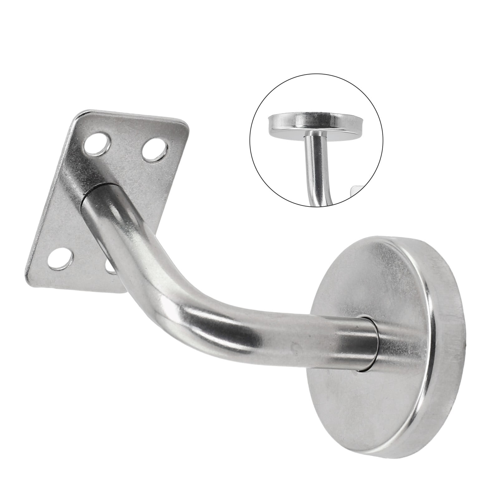 Handrail Bracket Bannister Wall Support Hand Rail Balustrade Mopstick ...
