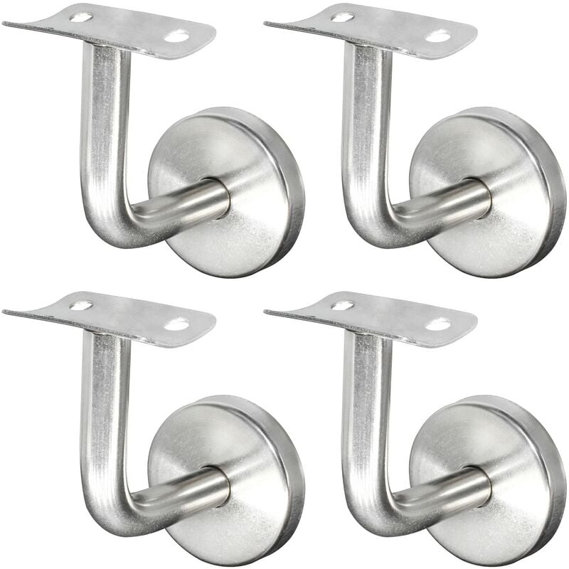 Handrail Brackets For Wall Mounting Stainless Steel Stair Rail Brackets ...