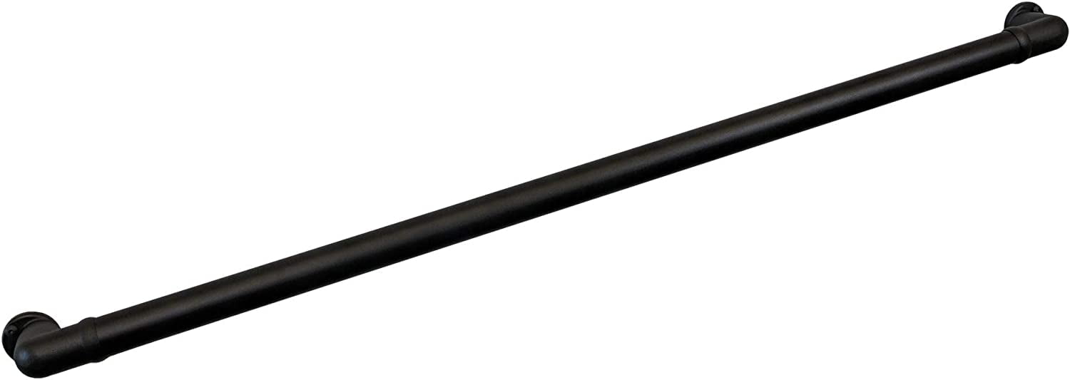 Handrail Section with Returns - Texture Black - Easy to Install Stair ...