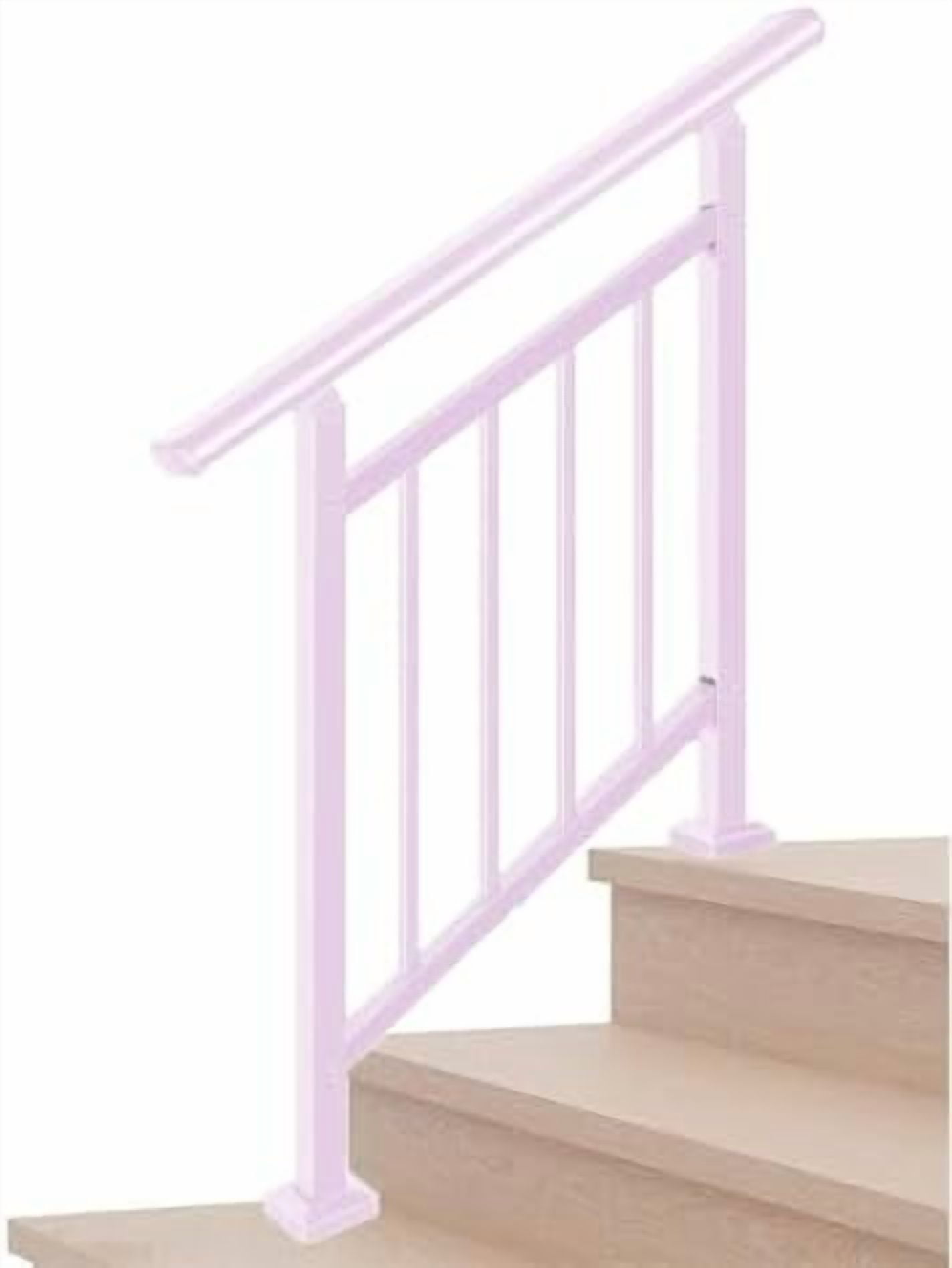 Handrails for Outdoor Steps,1-4 Step Stair Handrail & Indoor Stair ...