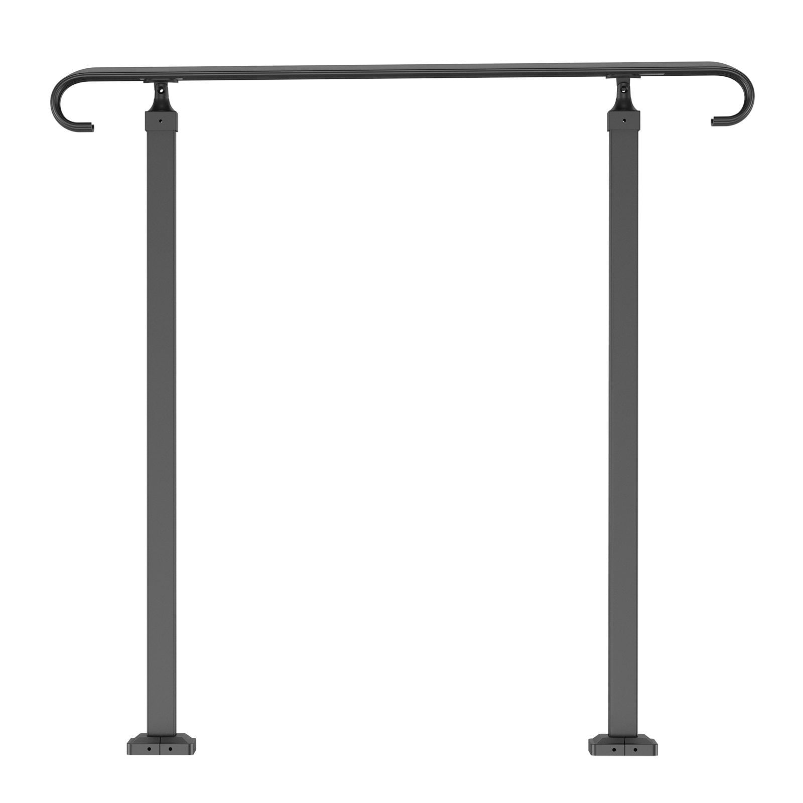 Handrails for Outdoor Steps, Fit 1-3 Steps Outdoor Stair Railing ...