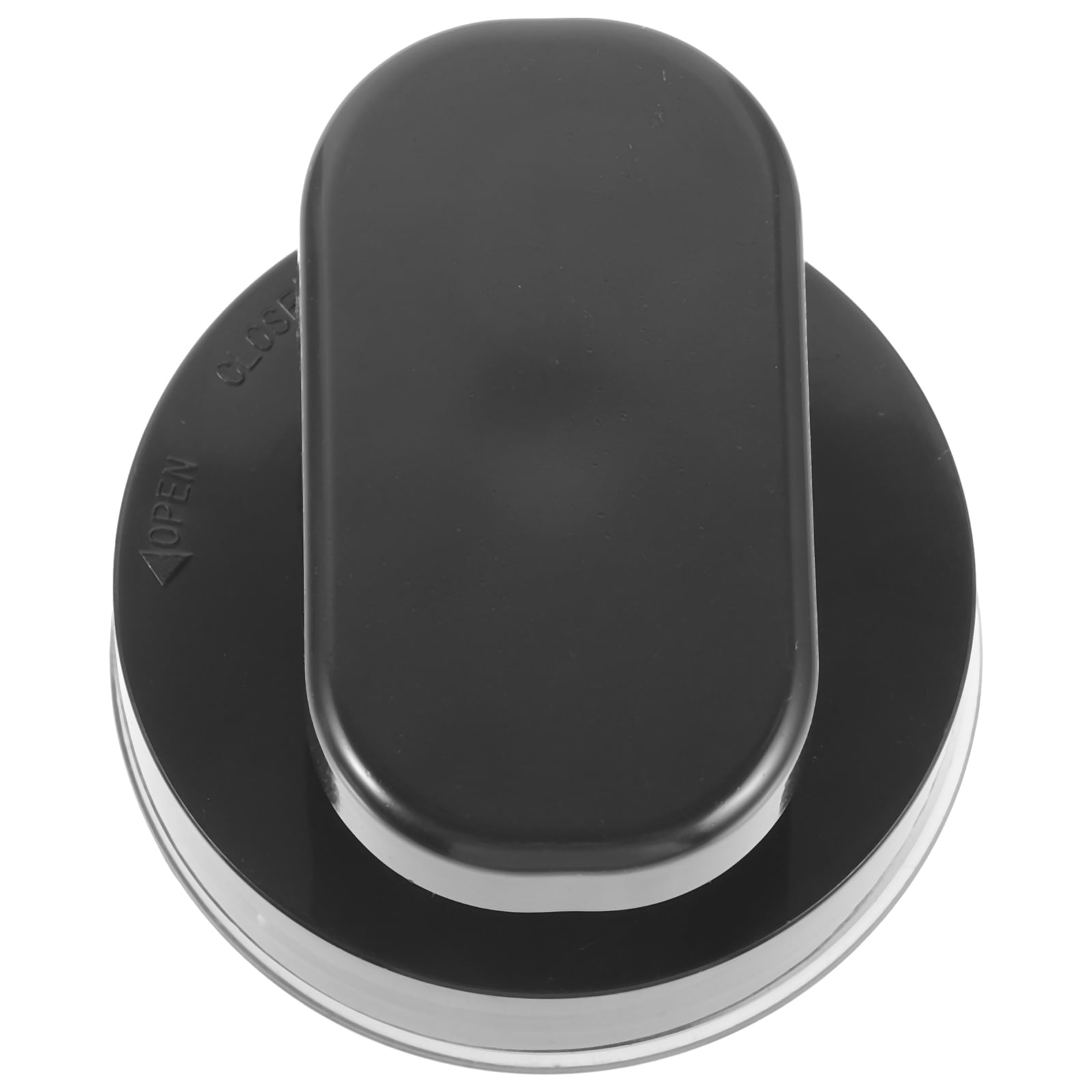 Adhesive Drawer Knob for Kitchen Wardrobe Cabinet Hardware Black ...