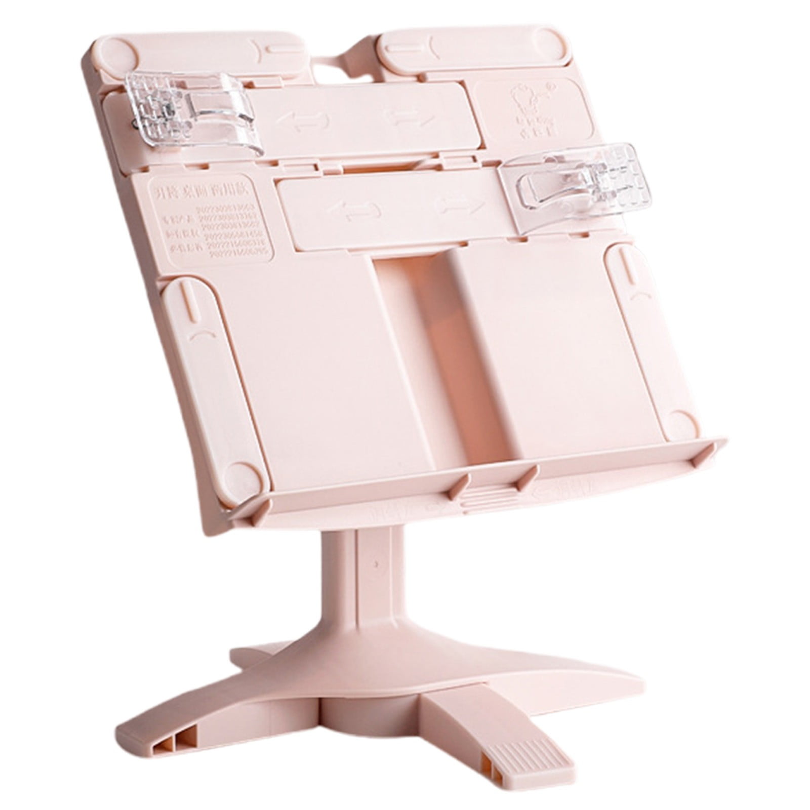 Hands Book Holder, Furenl Adjustable Hands-Free Book Holder with Page ...