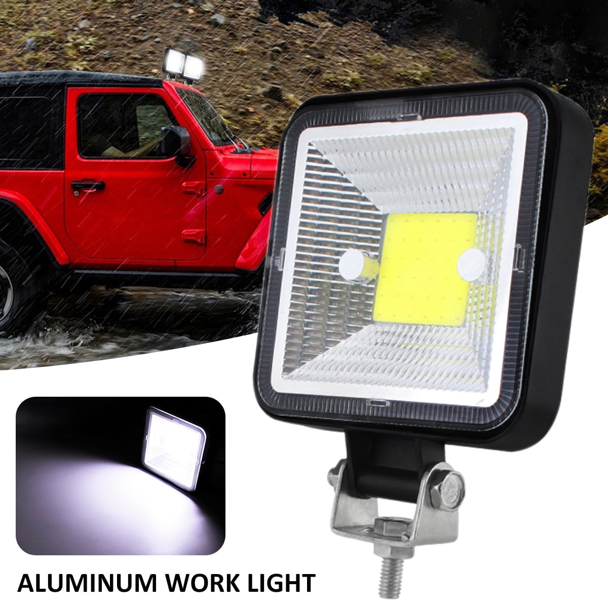 Hands DIY LED Driving Light Adjustable 3" Automotive Fog Light with ...