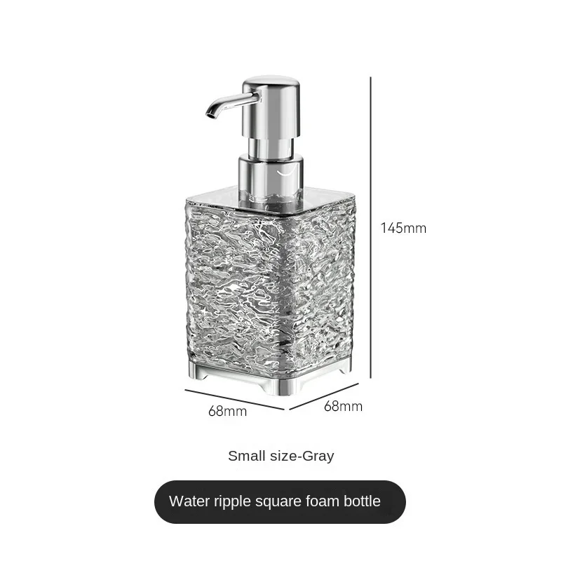 Hands Foaming Soap Dispenser Press-type Bathroom Liquid Soap Bottle ...