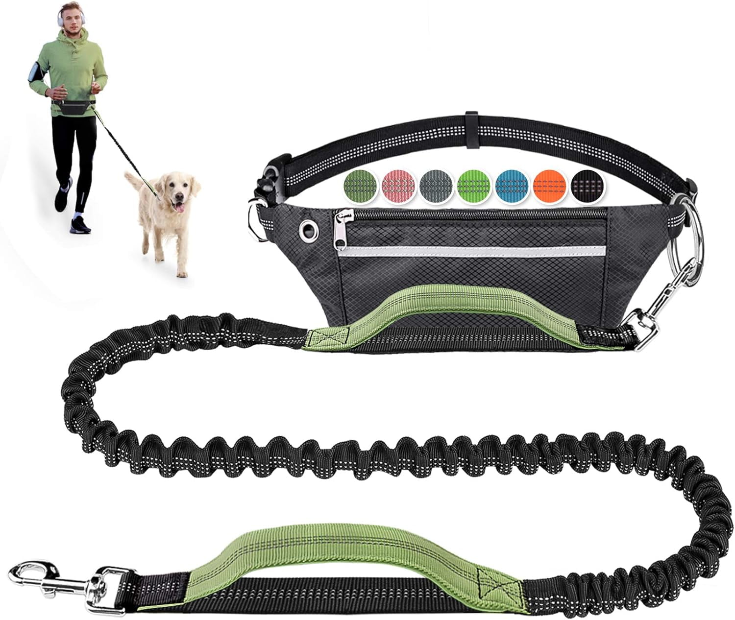 Hands Free Dog Leash for Running Walking Jogging Training Hiking ...
