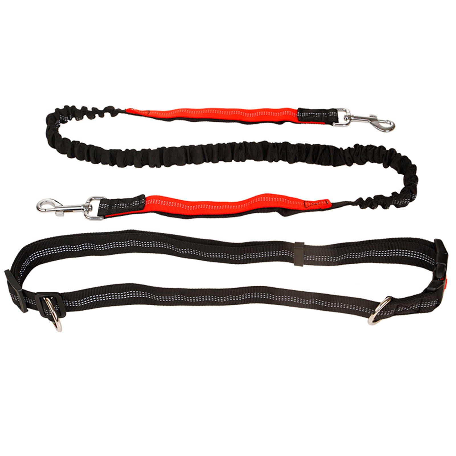 Hands Free Dog Leash for Running Walking Training Hiking, Dual-Handle ...