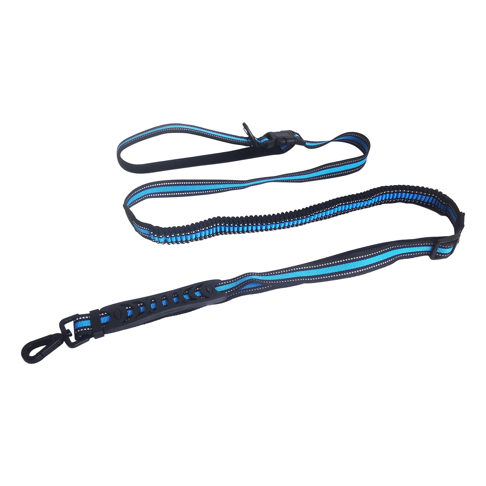 Hands Free Dog Running Leash Night Visible Adjustable Dog Waist Belt ...
