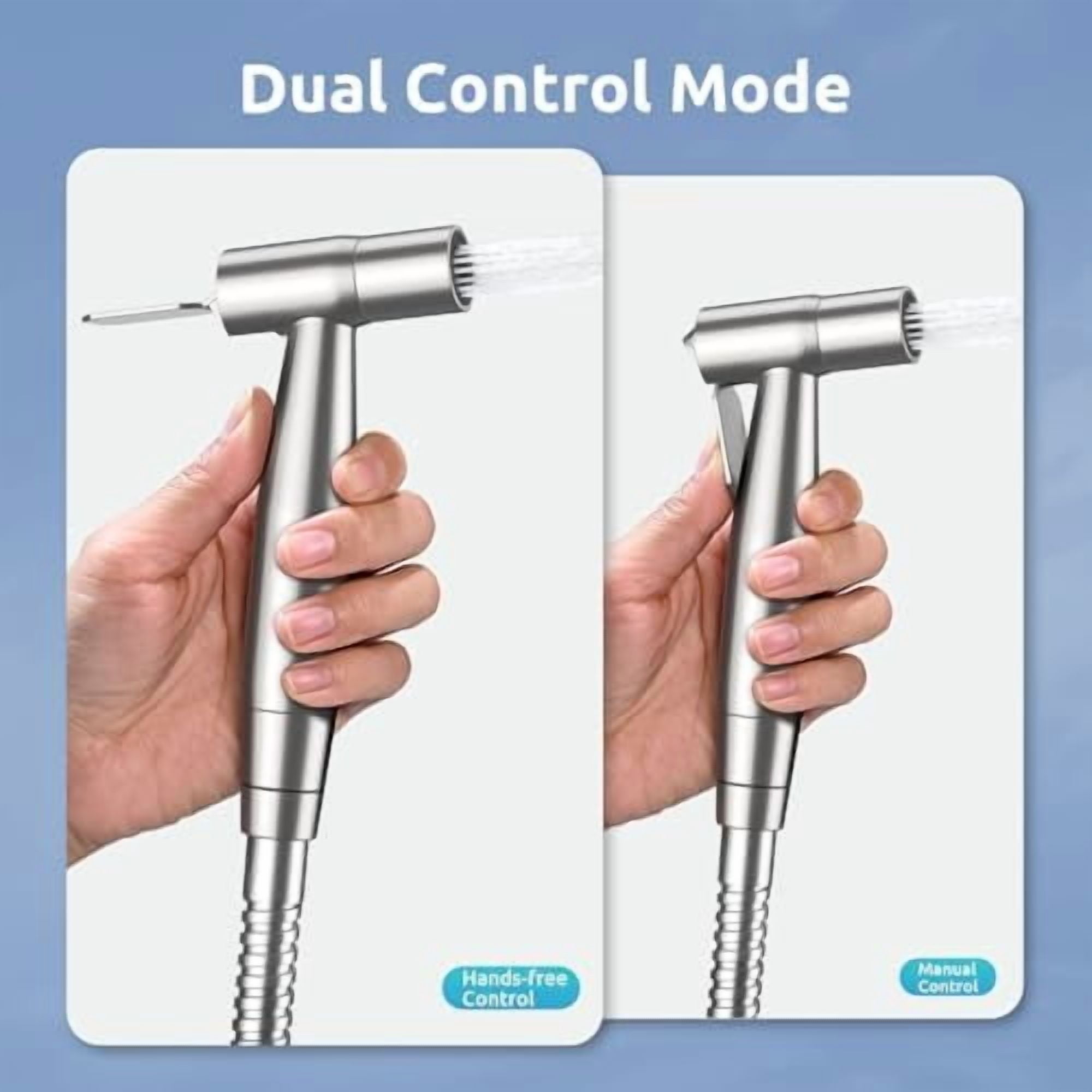 Hands-Free Handheld Bidet Sprayer for Toilet, Muslim Shower Dual ...