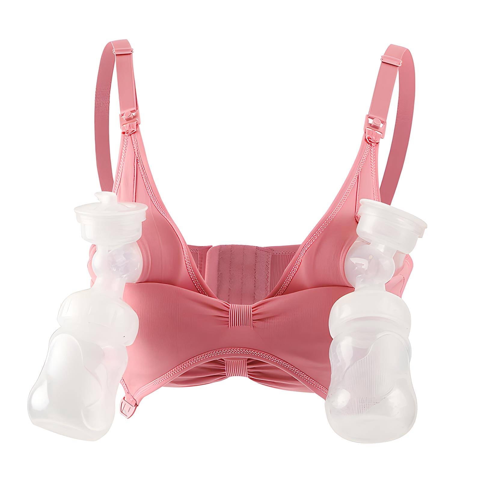 Hands Free Pumping Bra - Comfortable Breathable Nursing Bra U Shape Bra ...