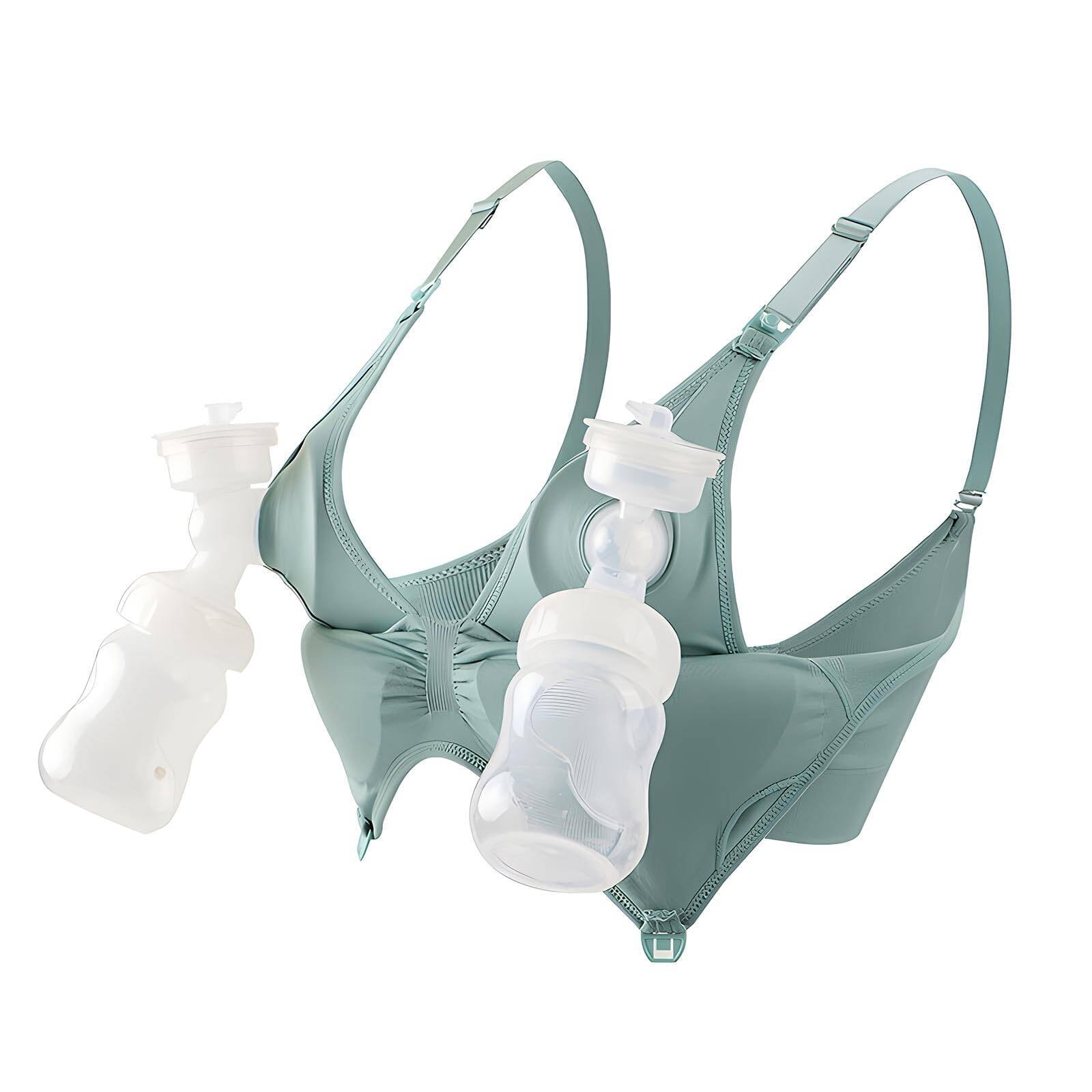 Hands Free Pumping Bra Comfortable Breathable Nursing Bra U Shape Bra