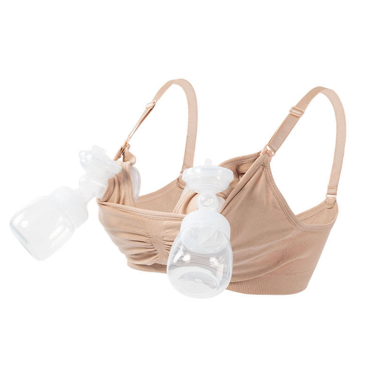 Hands Free Pumping Bra Comfortable Breathable Nursing Bra U Shape Bra