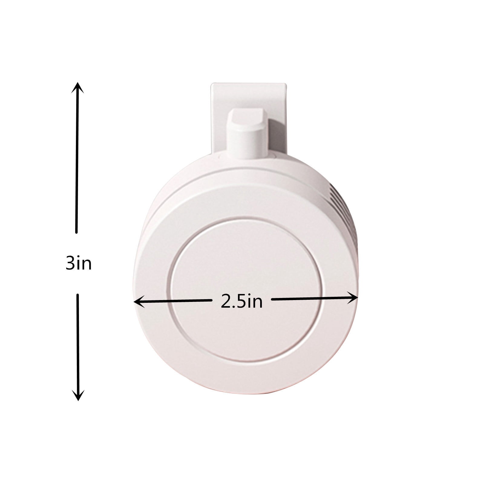 Hands-Free Silent Cooling Fan, 3 Inch Portable Bladeless Clip Fan, 3 ...