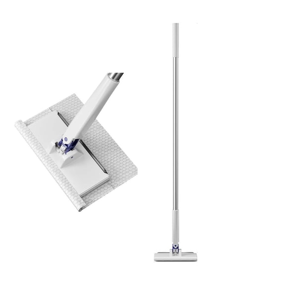 Hands-Free Snap Mini Mop with Zero-Touch Cloth Release – Lightweight ...