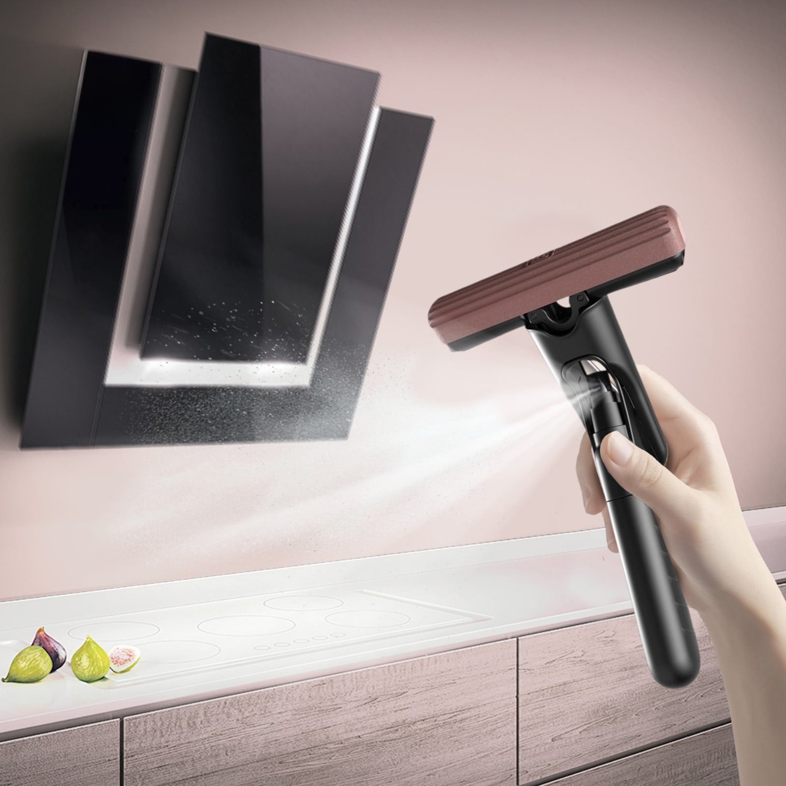 Hands-Free Spray Mop for Kitchen & Bathroom | Desktop & Glass Cleaning ...