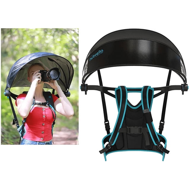Hands-Free Umbrella/Wearable Protection for Rain & Sun, Anti-Windproof ...