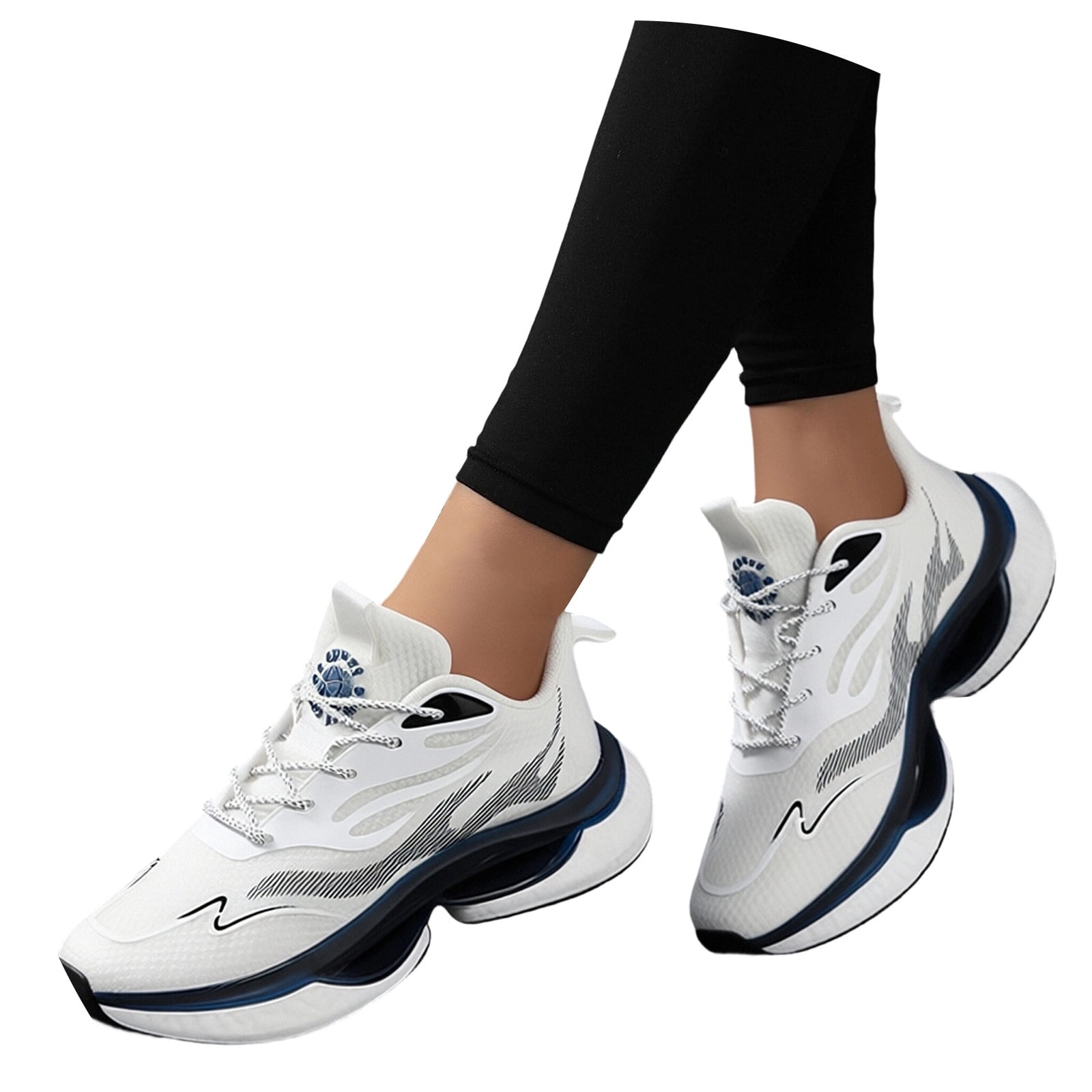 Hands Free and Supportive Walking Shoes Sneakers Wide Toe Lightweight ...
