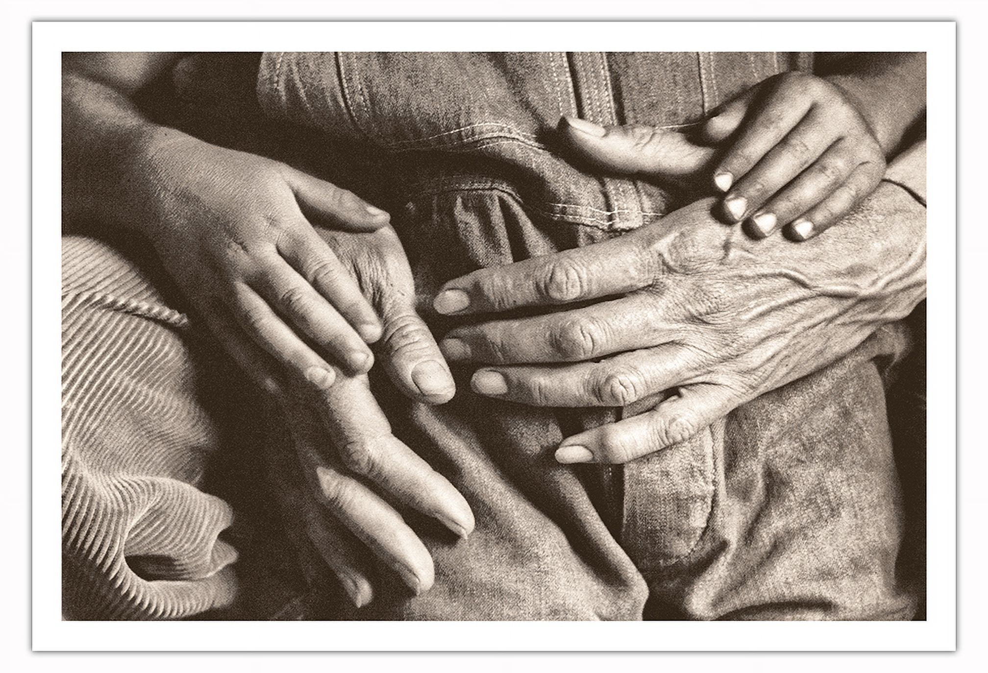 Hands Maynard and Dan Dixon - Vintage B&W Historical Photograph by ...