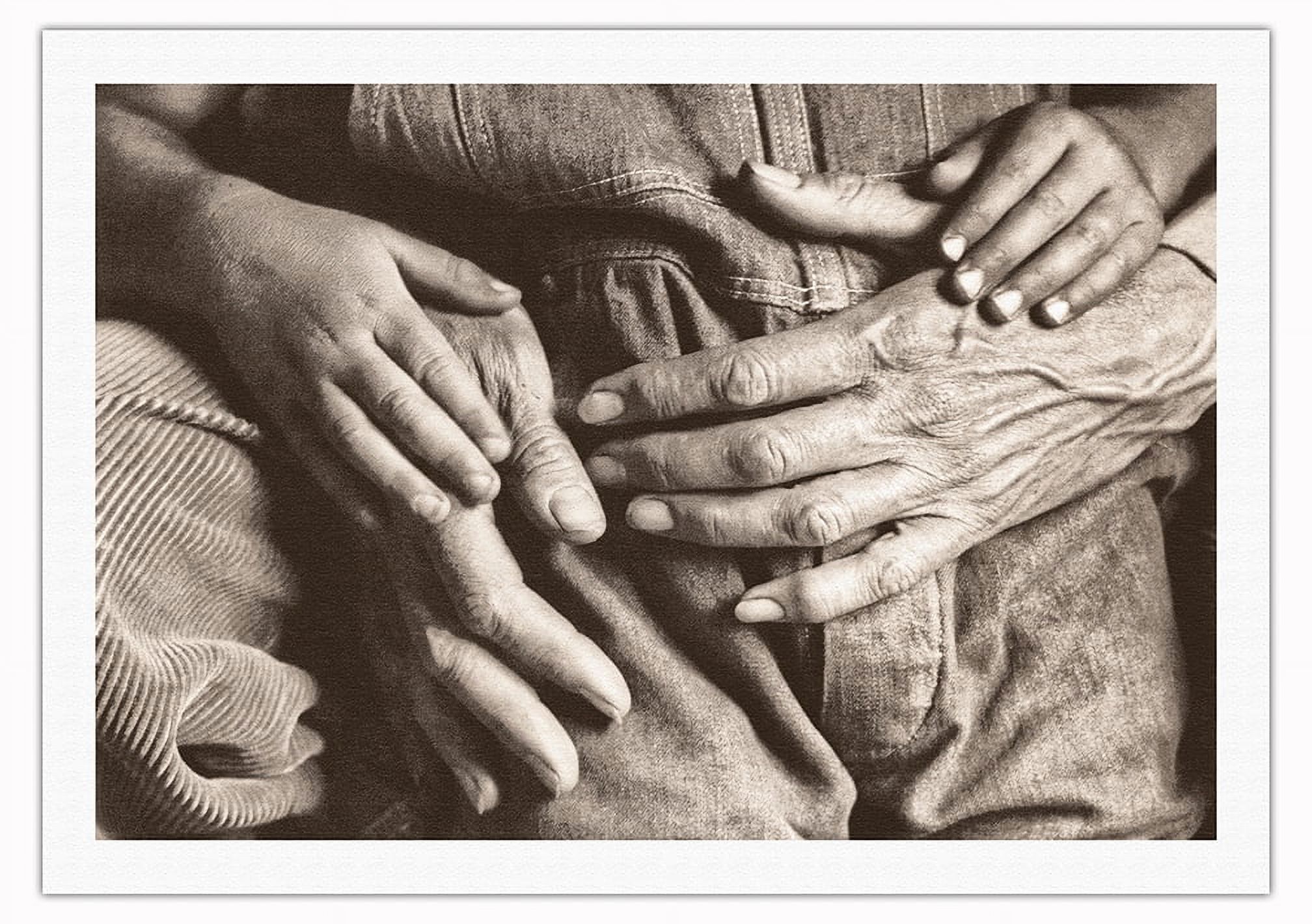 Hands Maynard and Dan Dixon - Vintage B&W Historical Photograph by ...