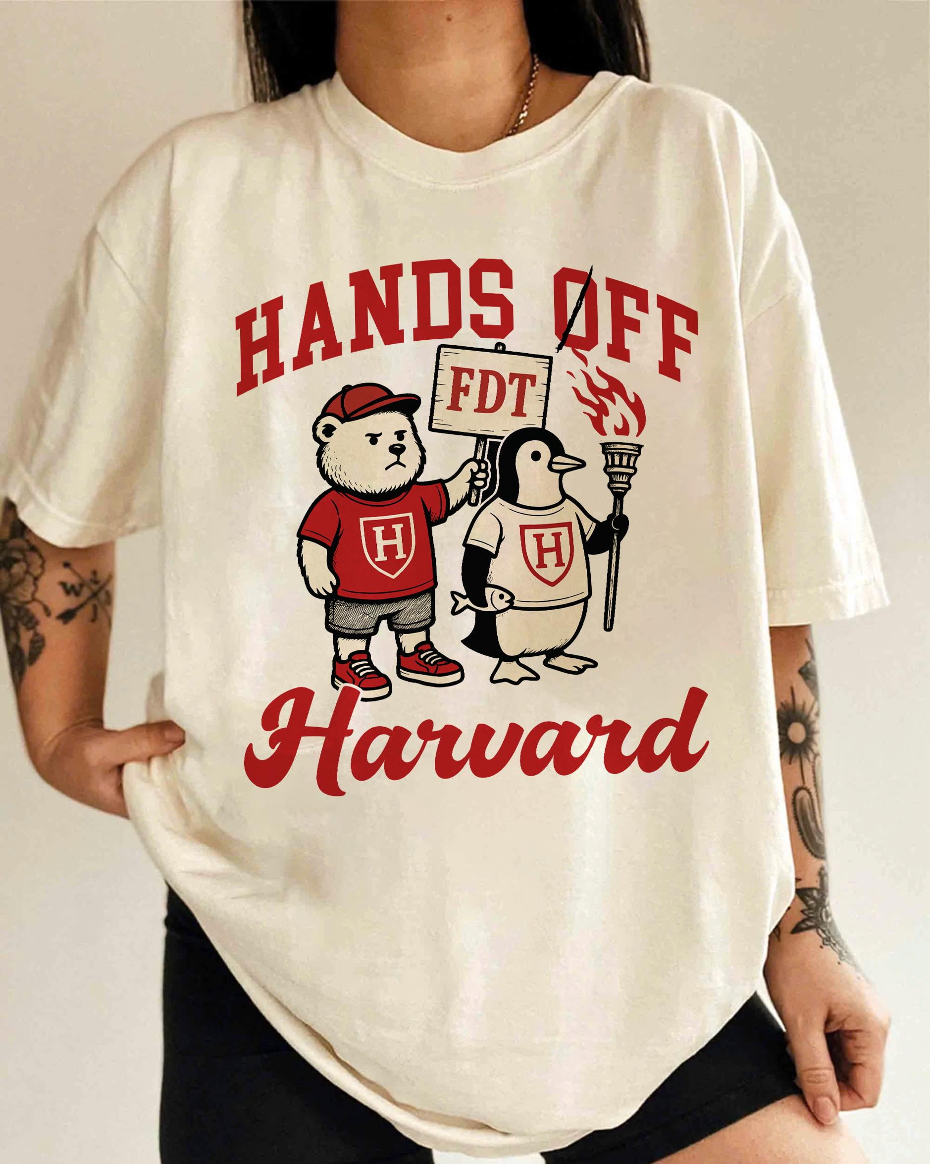 Hands Off Harvard Shirt, Steve Kerr Harvard Shirt, Hand Off Protest ...