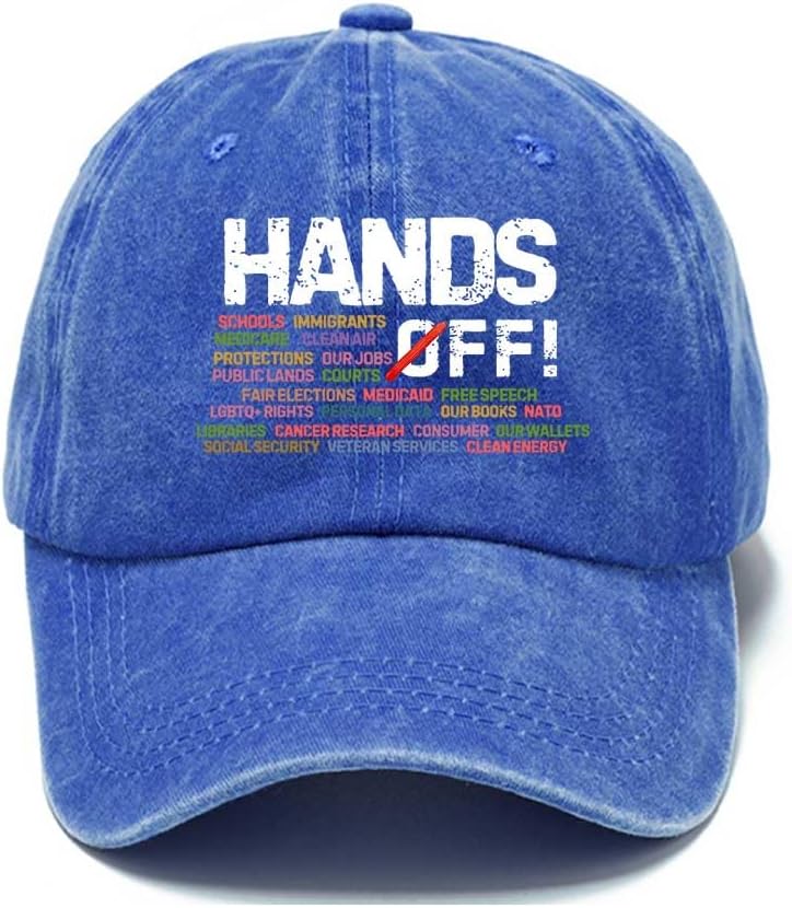 Hands Off Protest Hat Hands Off Protest Baseball Cap Unisex - Walmart.com