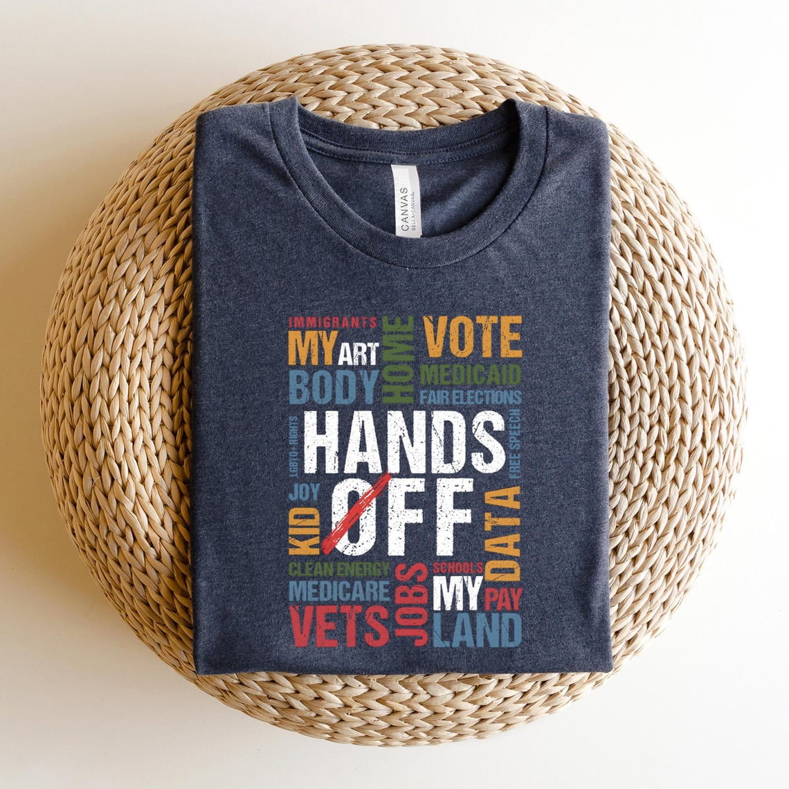 Hands Off T-Shirt, Hands Off Our Democracy Shirt, Protest Shirt, Free ...